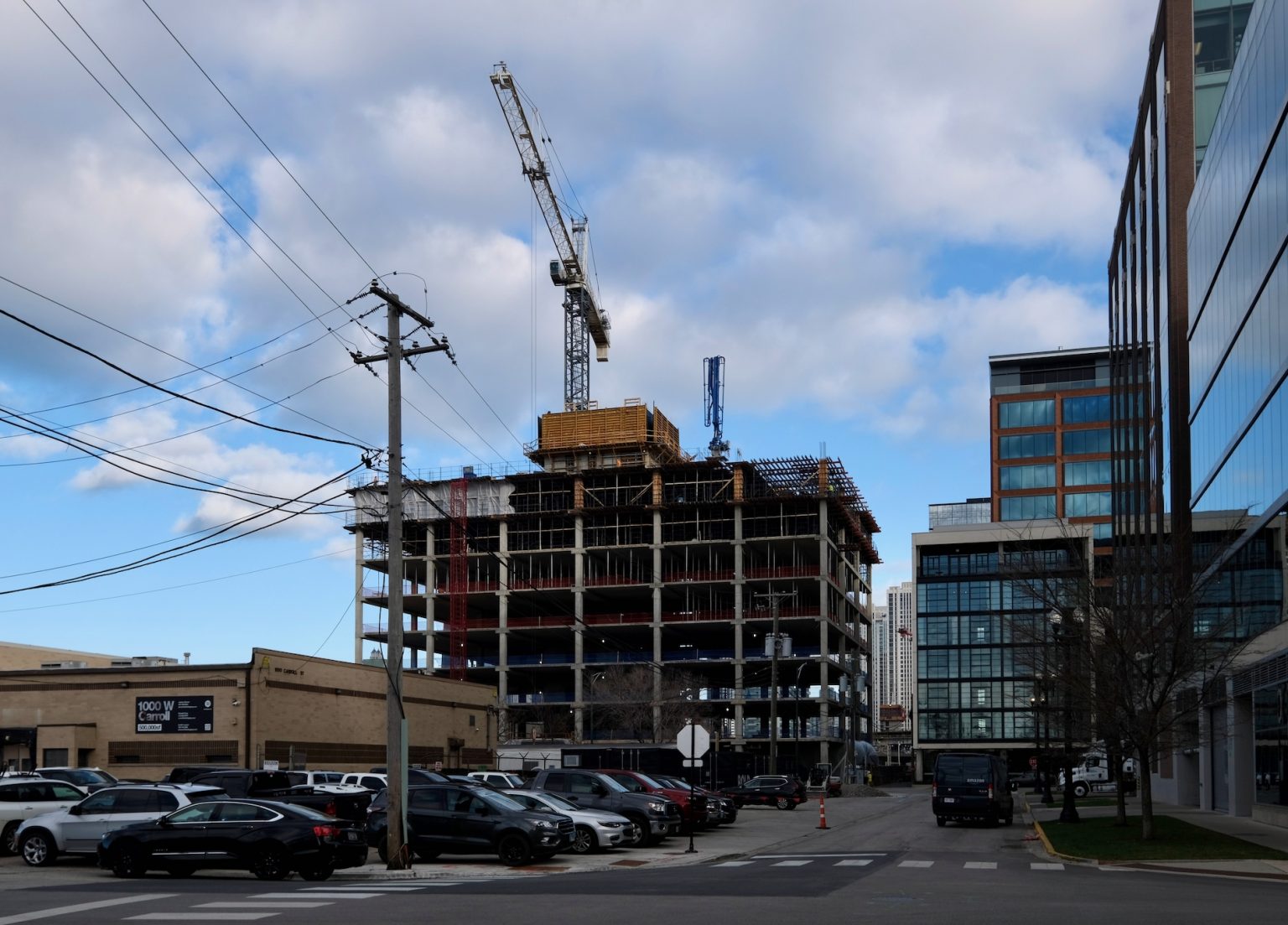 Construction Continues on 345 N Morgan Street, Claiming the 25th Spot ...