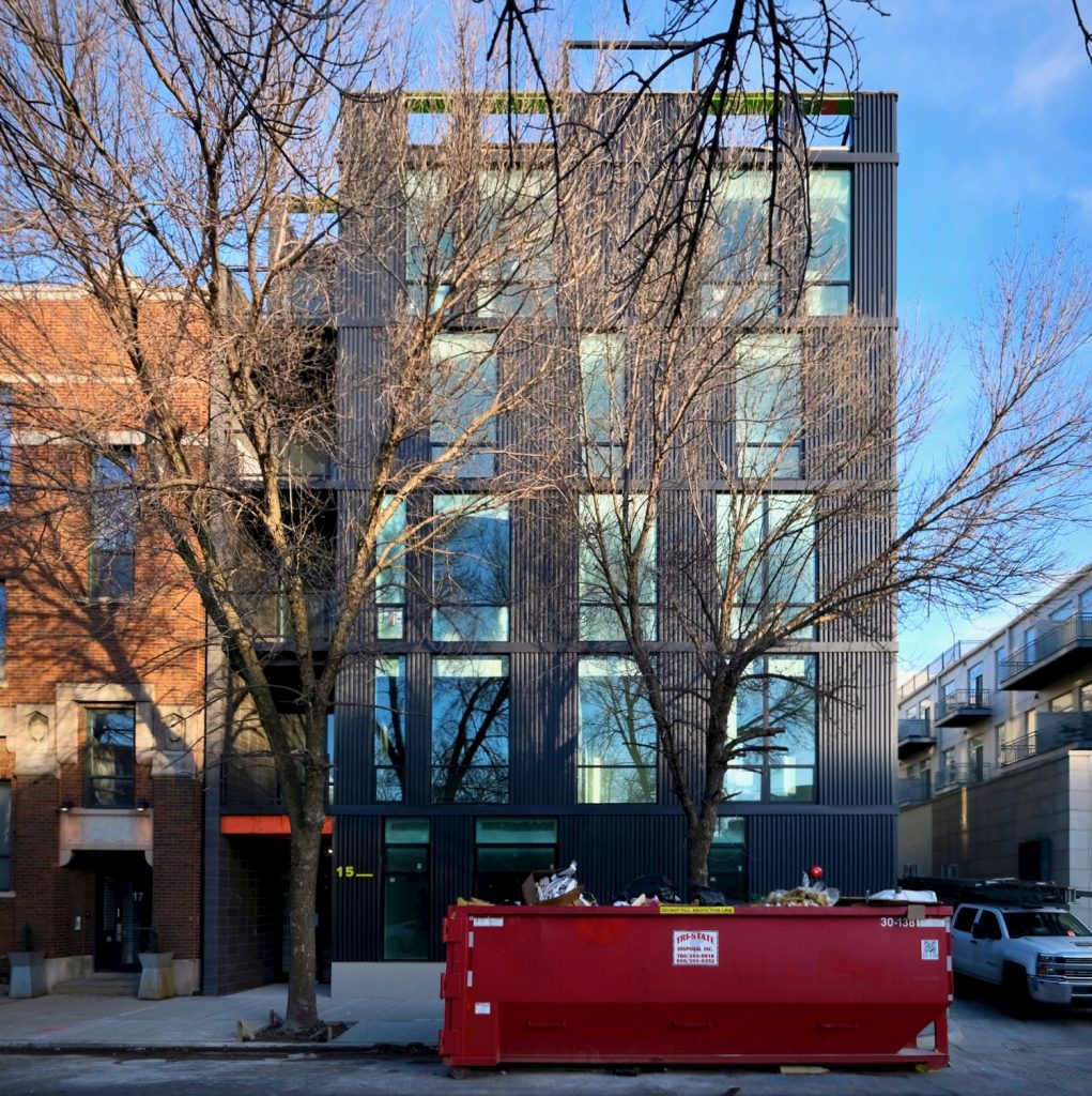 Facade Nears Completion at 15 N Elizabeth Street in West Loop - Chicago ...