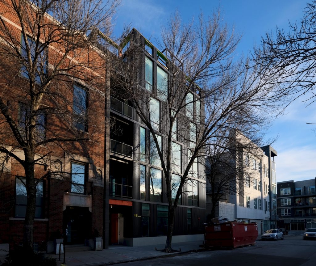 Facade Nears Completion at 15 N Elizabeth Street in West Loop - Chicago ...