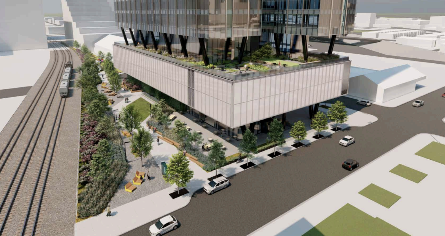 Updated Details Revealed For Mixed-Use Development At 360 N Green ...