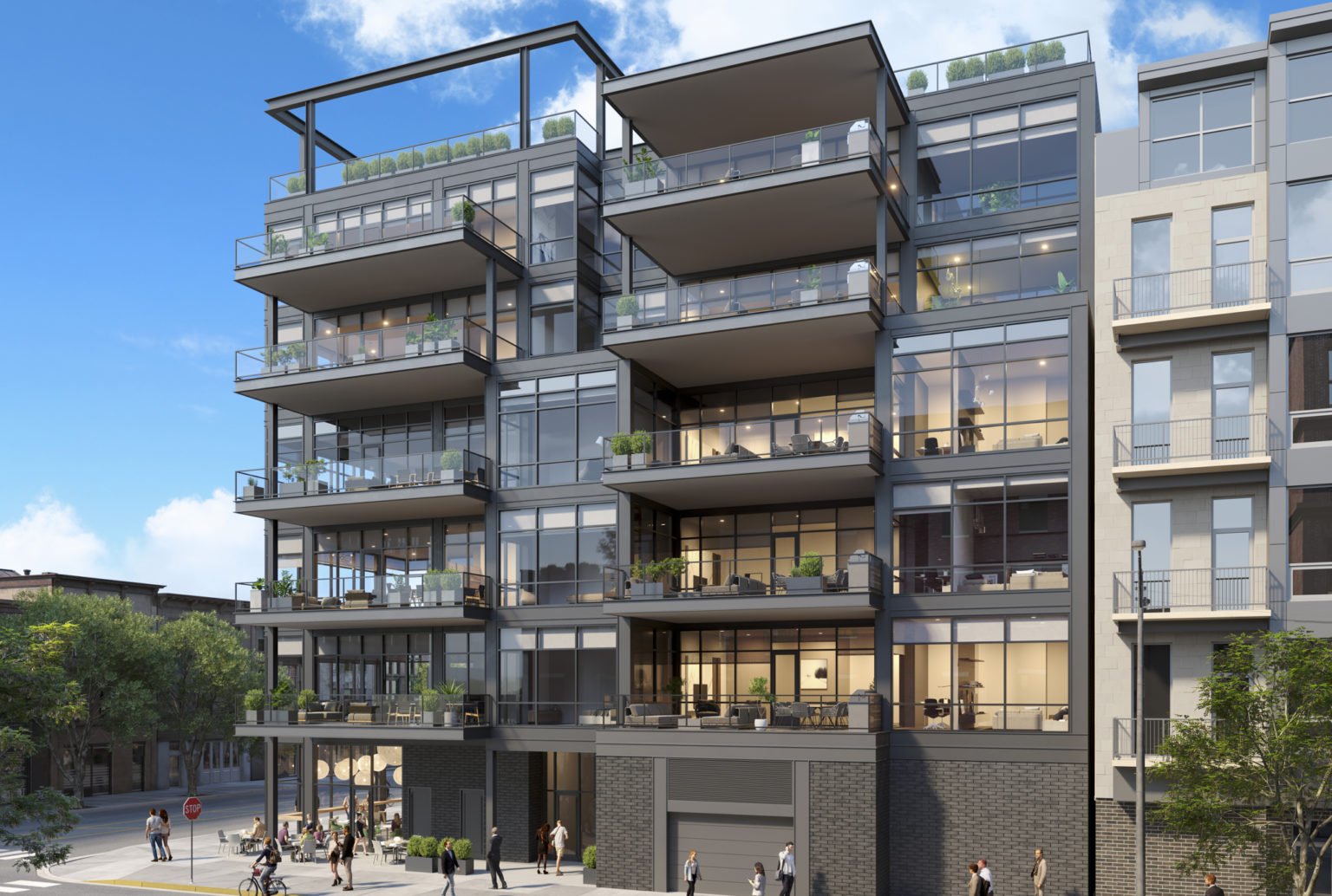 Foundation Work Begins at Madison + Carpenter Development in West Loop ...