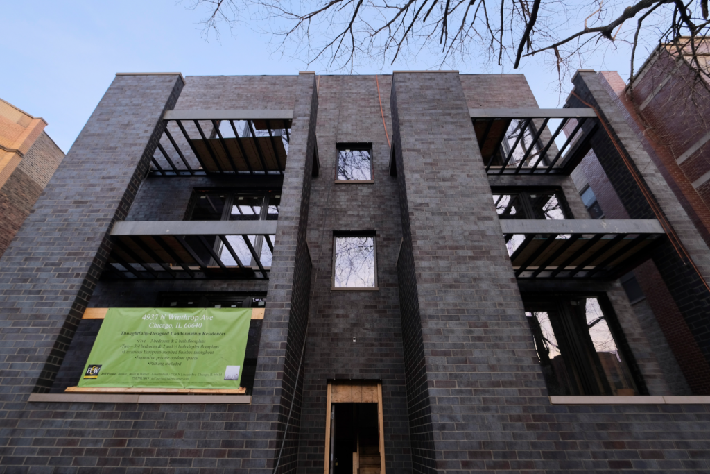 Construction Nears Completion for 4937 N Winthrop Avenue in Uptown ...