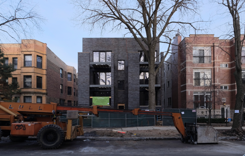 Construction Nears Completion for 4937 N Winthrop Avenue in Uptown ...