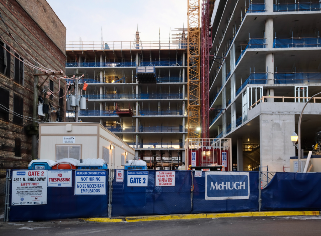 Platform 4611 Nearly Topped Out at 4611 N Broadway in Uptown - Chicago ...