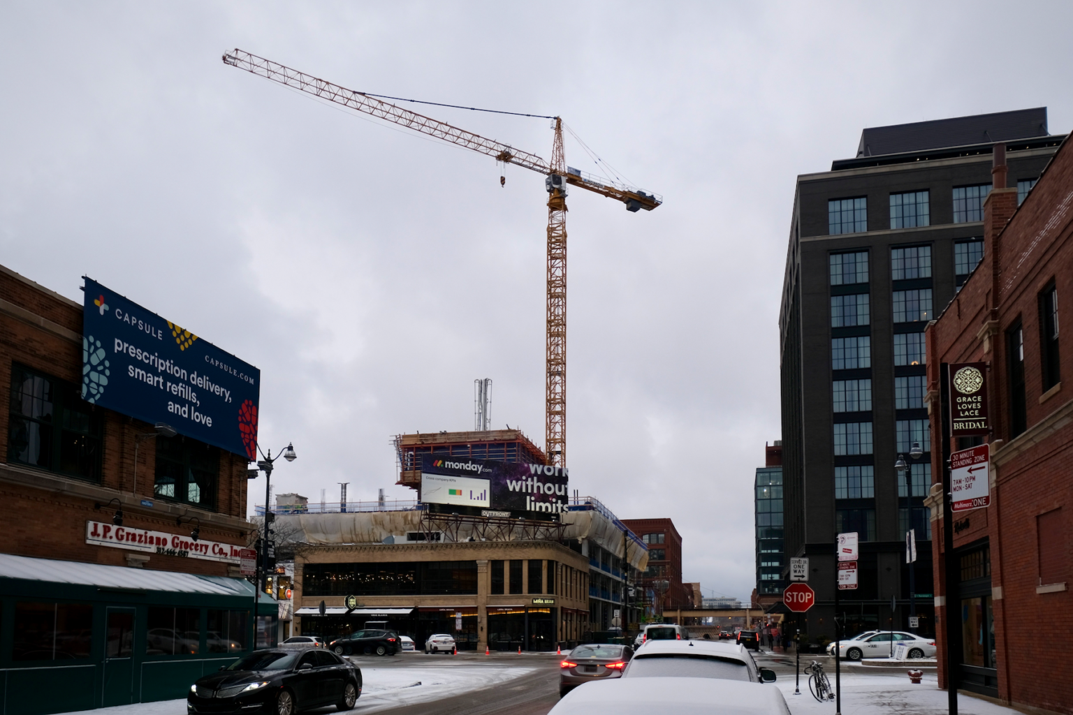900 W Randolph Street Reaches Fifth Floor in West Loop's Fulton Market ...