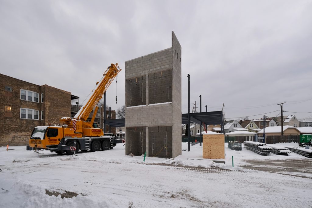 Two-Story Medical Office Building Takes Shape at Portage Park's Six ...
