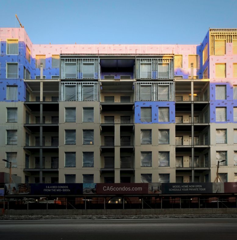 Topped-Out CA6 Condominium Development in West Loop Reaches 80 Percent ...