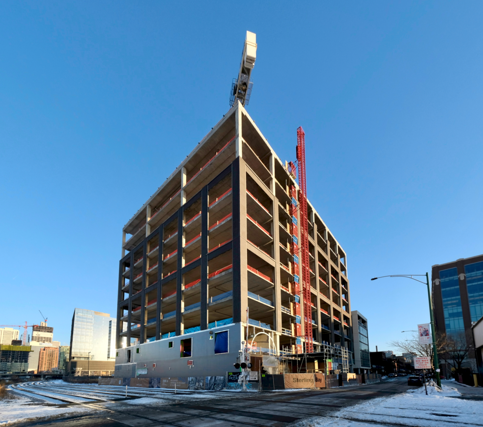 Facade Work Spotted on 345 N Morgan Street in Fulton Market District ...