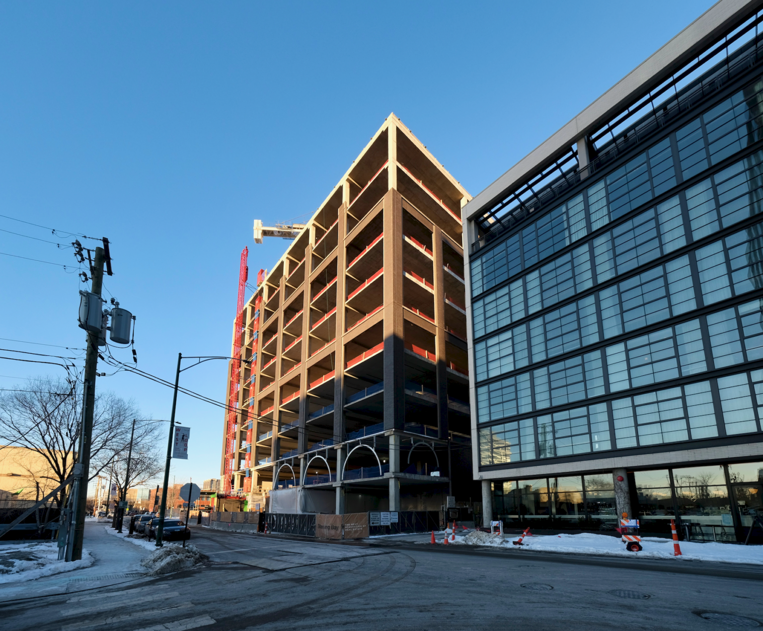 Facade Work Spotted on 345 N Morgan Street in Fulton Market District ...