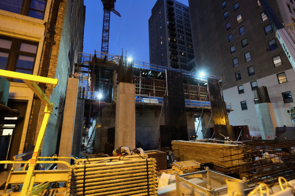 Core Rises for 1000M Tower in South Loop - Chicago YIMBY