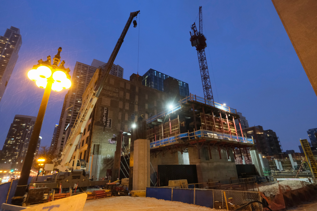 Core Rises for 1000M Tower in South Loop - Chicago YIMBY