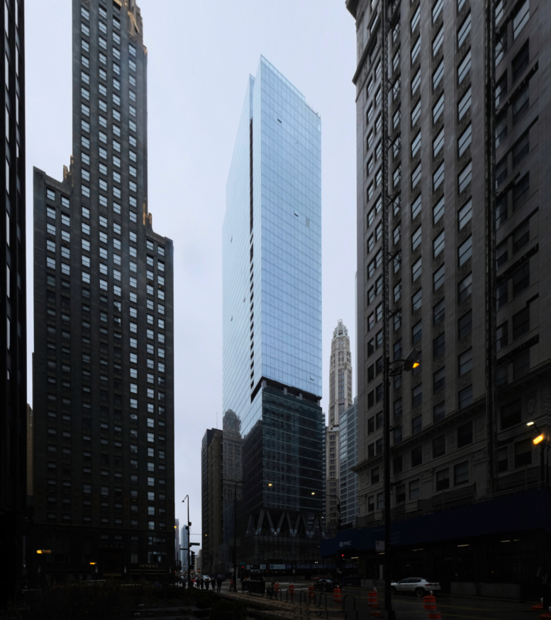 300 N Michigan Skyscraper Nears Completion in The Loop - Chicago YIMBY