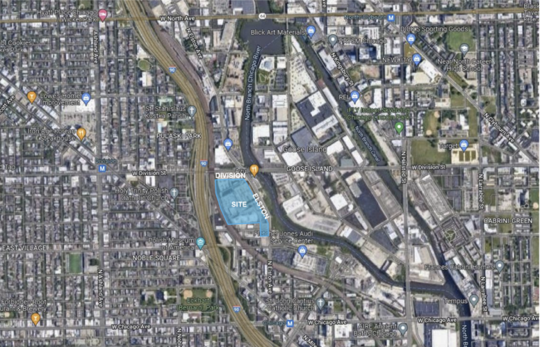 Plan Commission Approves Industrial Facility At 1237 W Division Street In West Town - Chicago YIMBY