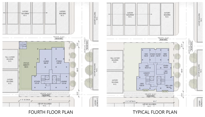 Updated Details Revealed For Mixed-Use Development At 210 N Morgan ...