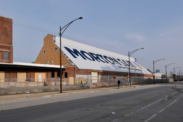 Exterior Work Progresses for Morton Salt Adaptive Reuse in West Town ...