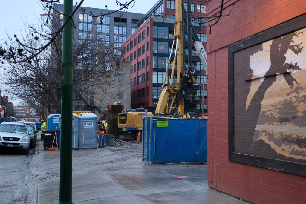 Drilling Begins for West Loop’s Embry Development - Chicago YIMBY