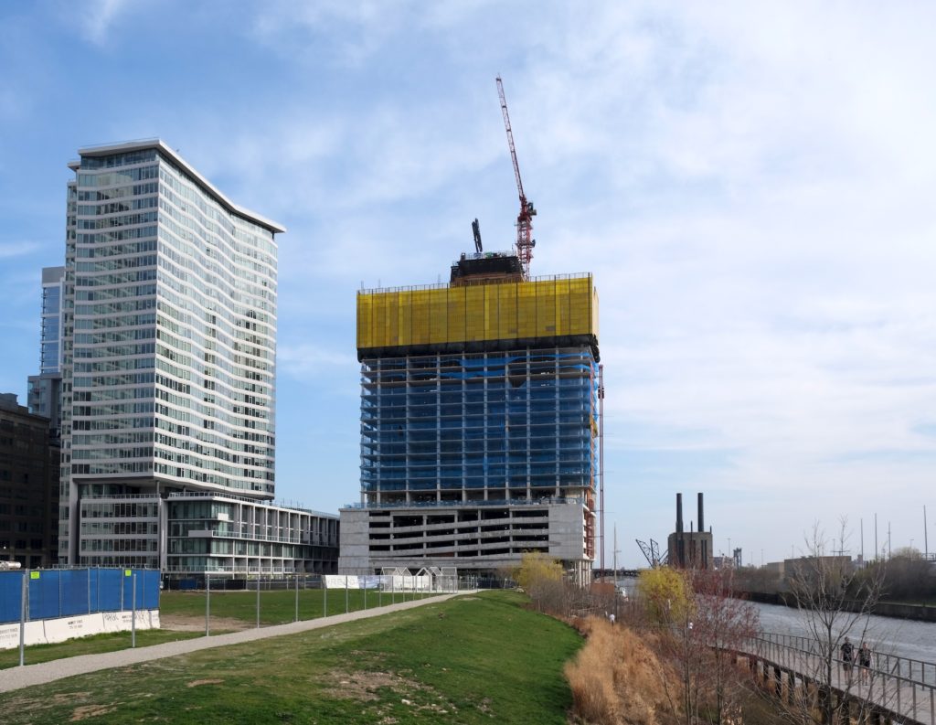 The Reed Surpasses Halfway Mark in South Loop - Chicago YIMBY