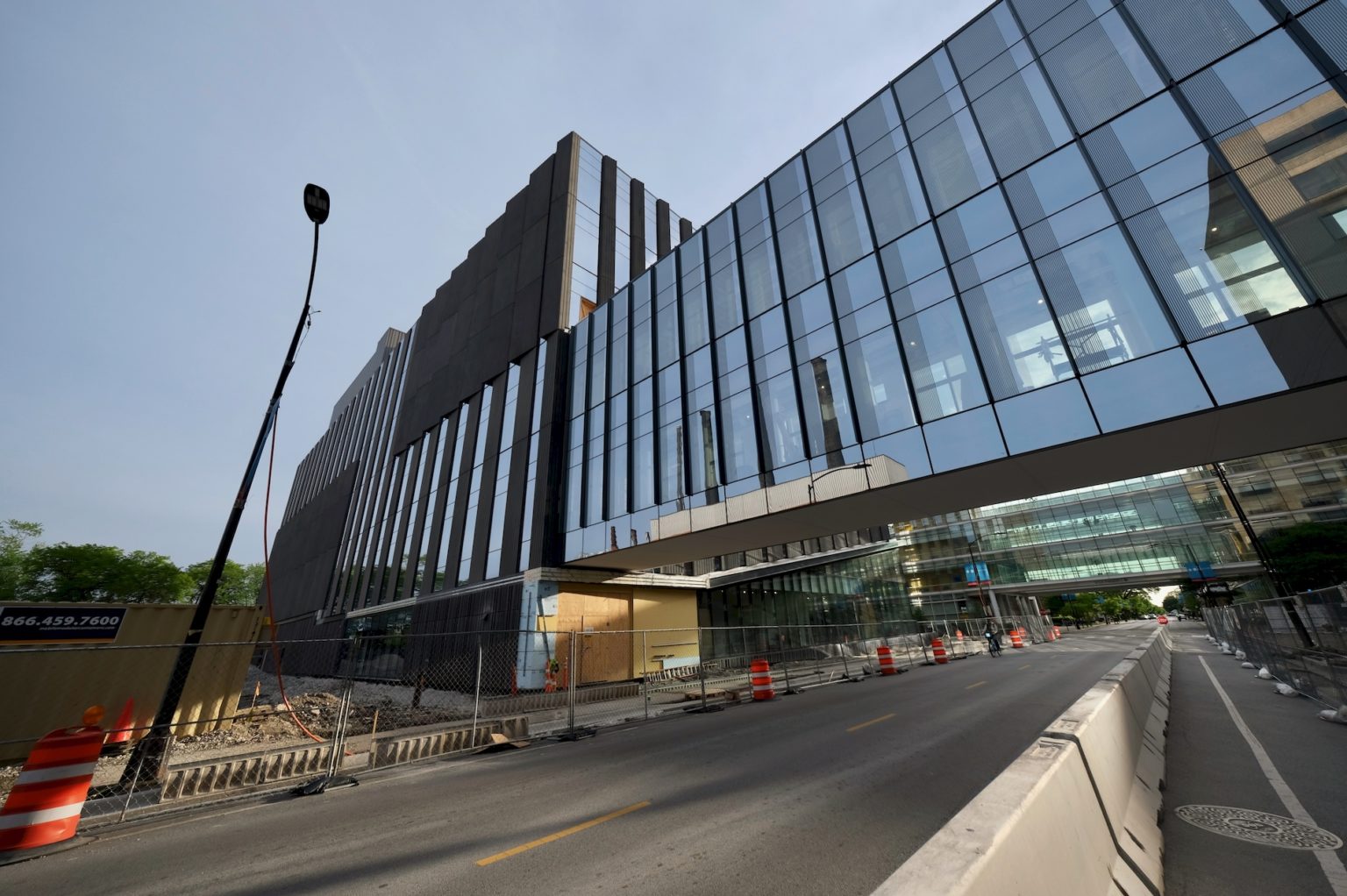 Final Exterior Work Underway for UI Health's Outpatient Surgery Center ...