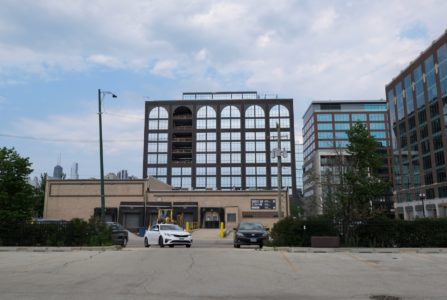 345 N Morgan Wraps Up Exterior in Fulton Market District - Chicago YIMBY