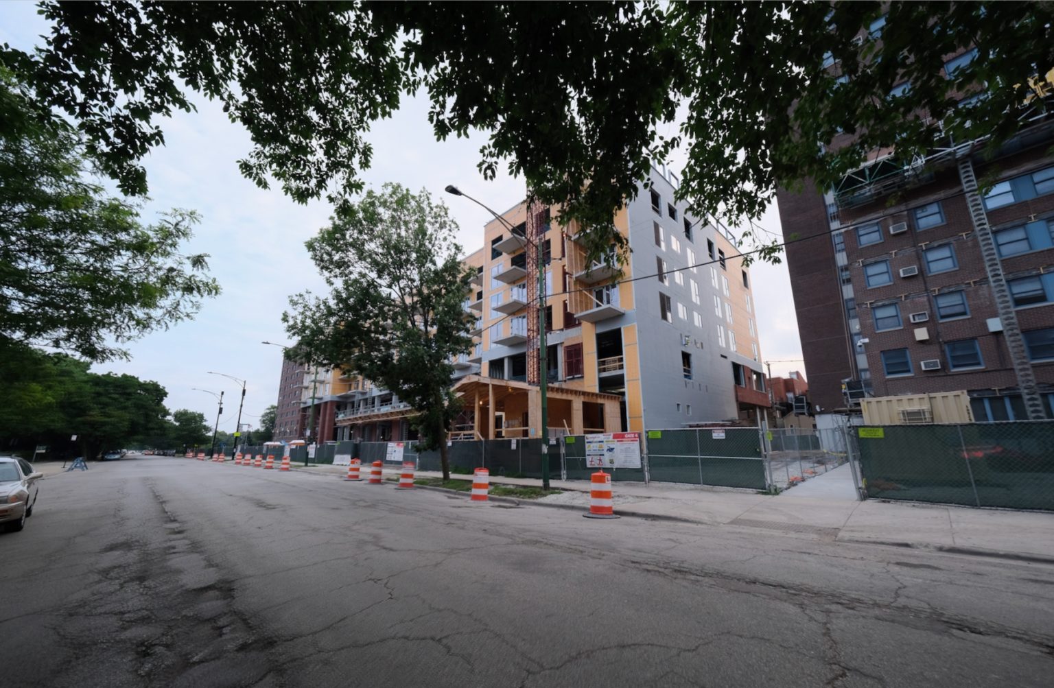 Facade Work Begins for Edith Spurlock Apartments Addition at 2700 N ...