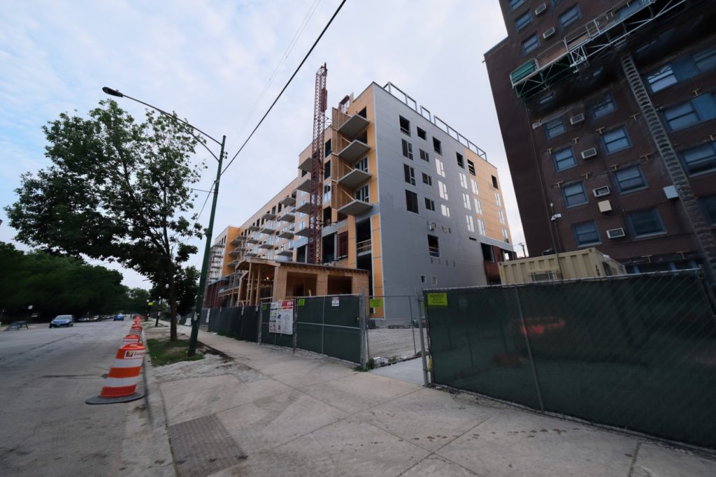 Facade Work Begins for Edith Spurlock Apartments Addition at 2700 N ...