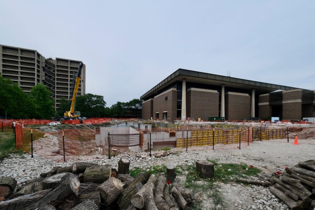 Basement Level Takes Shape for UIC Computer Design Research And ...