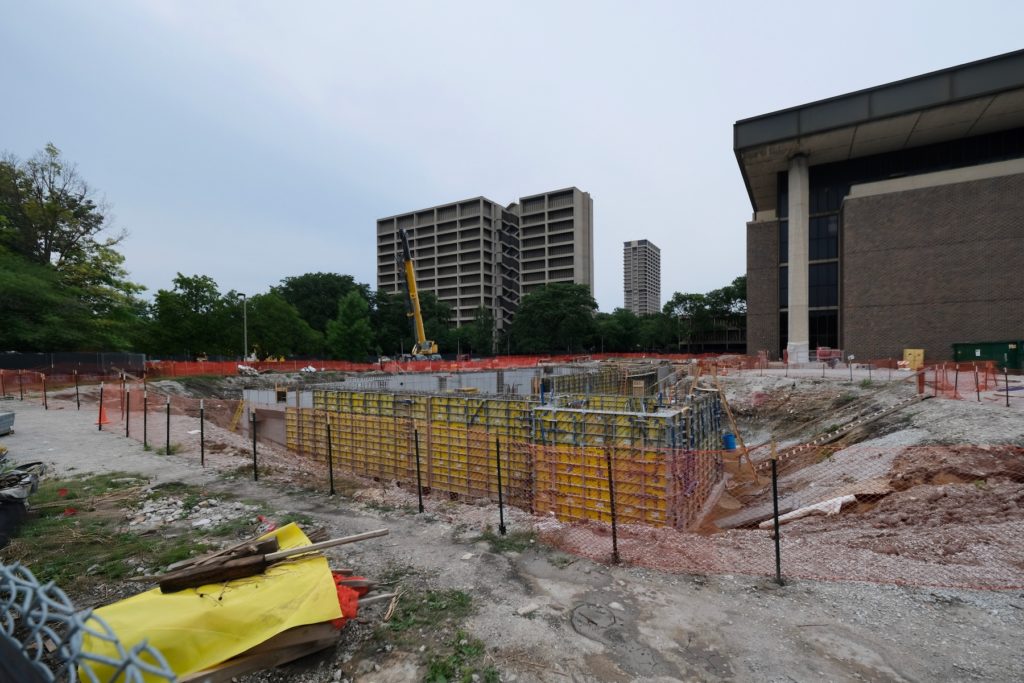 Basement Level Takes Shape for UIC Computer Design Research And ...
