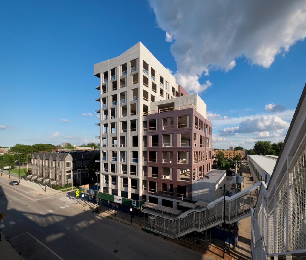 43Green Phase I Celebrates Topping Off Milestone in Bronzeville ...
