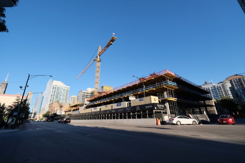 Twin-Building Development "HUGO" Passes Third Floor in River North ...