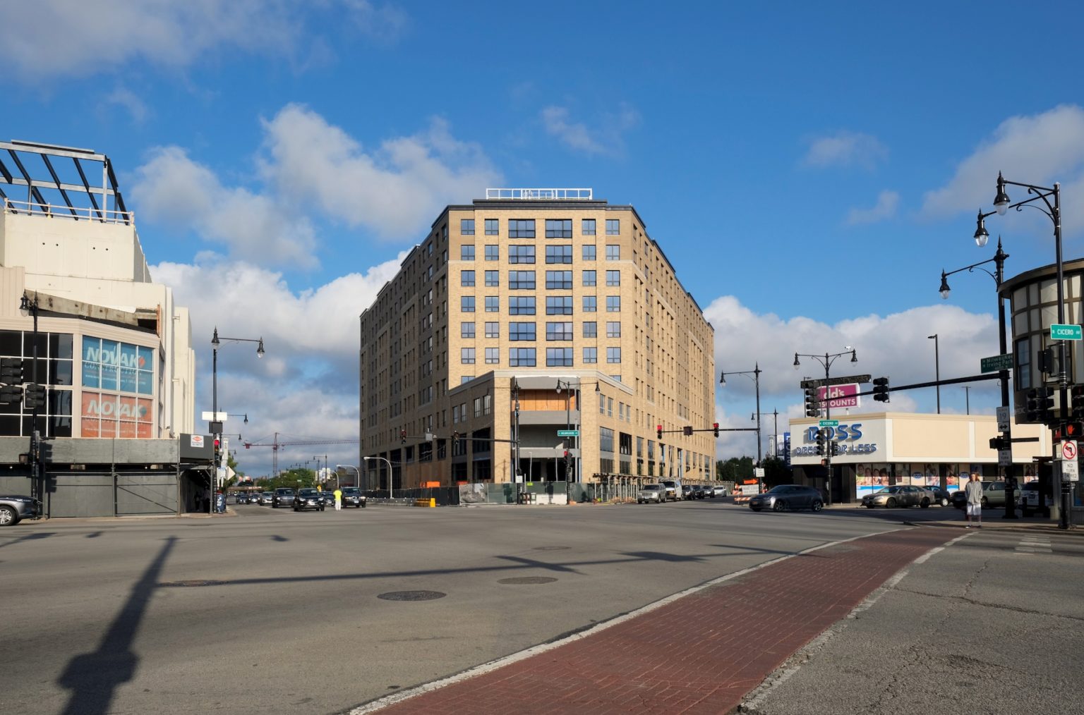 Clarendale Six Corners Nears Completion In Portage Park - Chicago YIMBY