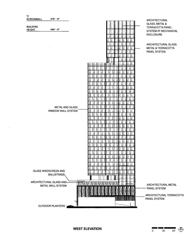 42-Story Apartment Tower Proposed for 1234 W Randolph Street in Fulton ...