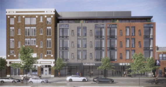 Updated Plans Revealed For Hollander Building In Logan Square - Chicago ...