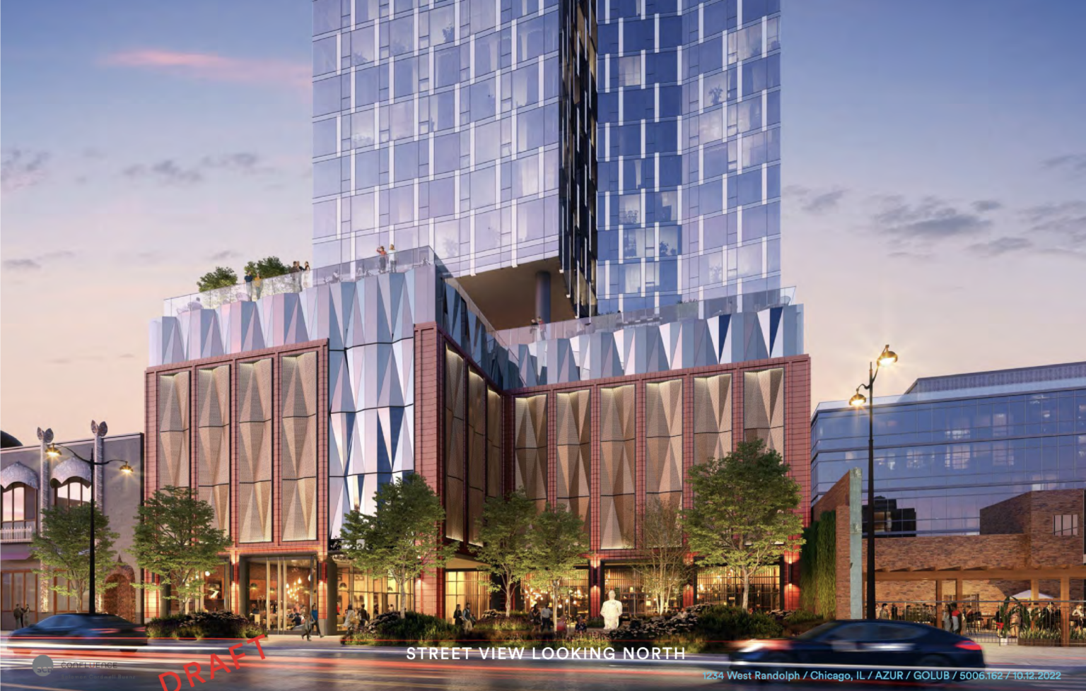 Committee On Design Reviews Residential Development At 1234 W Randolph Street In Fulton Market ...