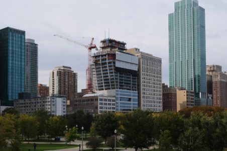 1000M Reaches Main Tower Portion in South Loop - Chicago YIMBY