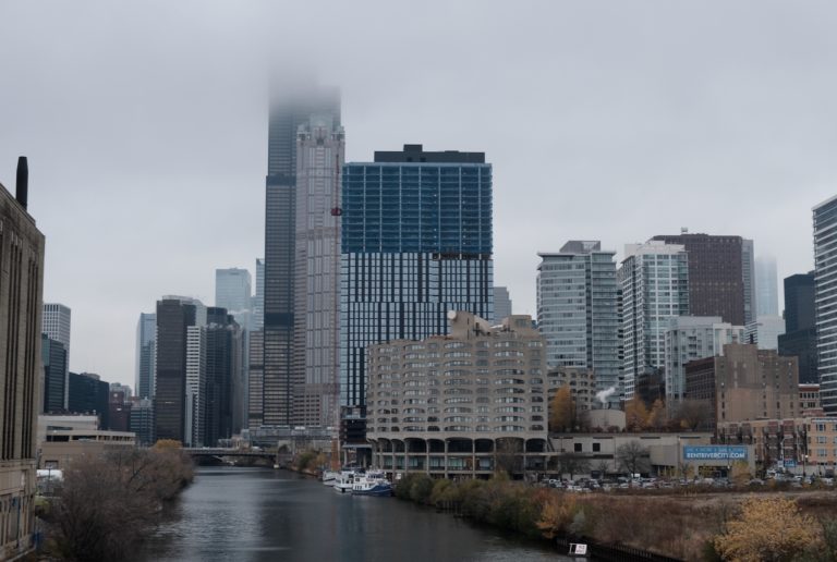 Facade Work Continues Climb for The Reed in South Loop - Chicago YIMBY