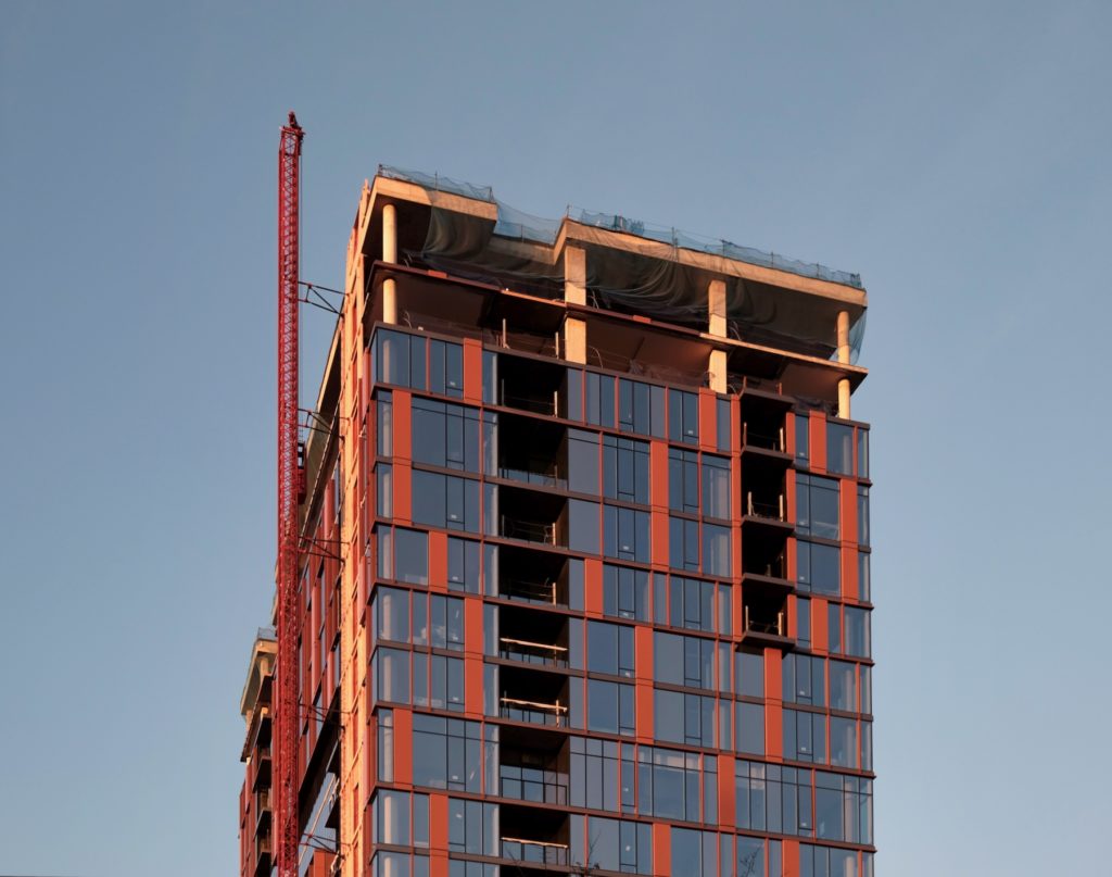 Facade at One Six Six Apartments Nears Completion in Fulton Market ...