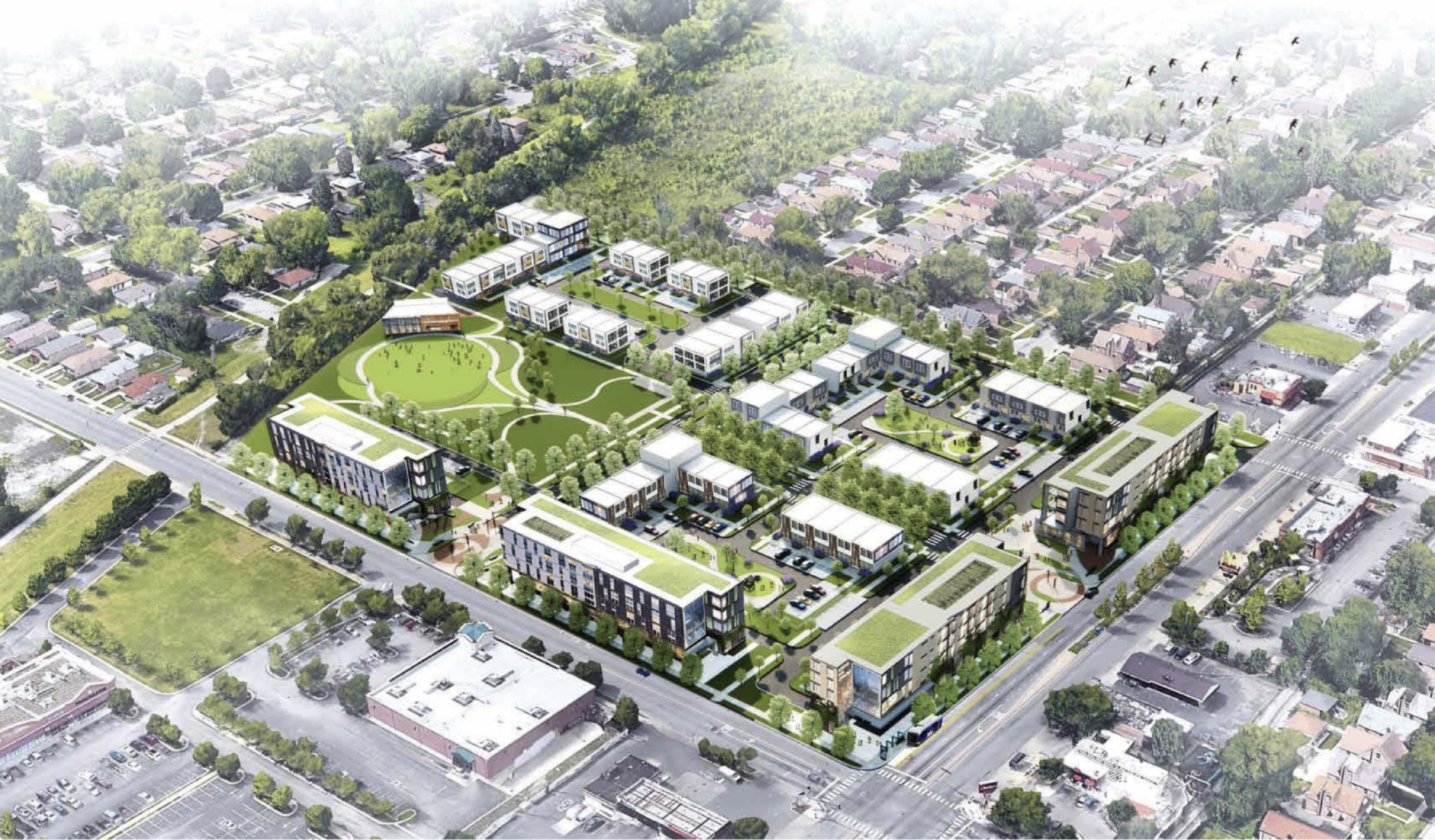 Initial Details Revealed For Mixed-Use Morgan Park Commons In Far South ...