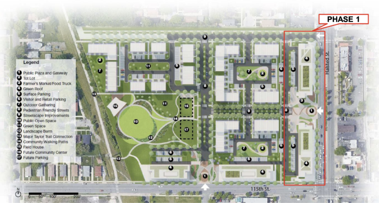 Initial Details Revealed For Mixed-Use Morgan Park Commons In Far South ...