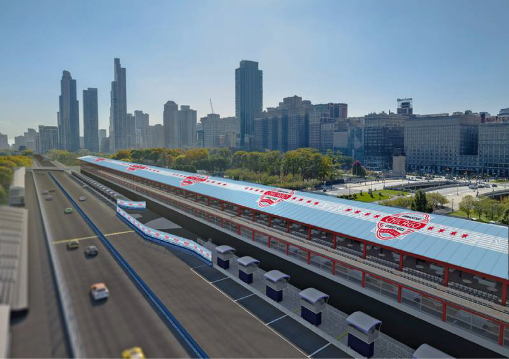 Initial Renderings Revealed For NASCAR Chicago Street Race in 2023 ...