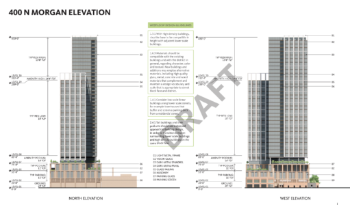 Details Revealed For Three Mixed-Use Towers At 370-401 N Morgan Street ...