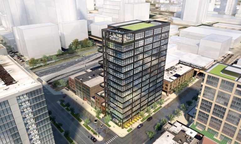 15-Story Mixed-Use Tower Proposed for 640 W Randolph in West Loop Gate ...