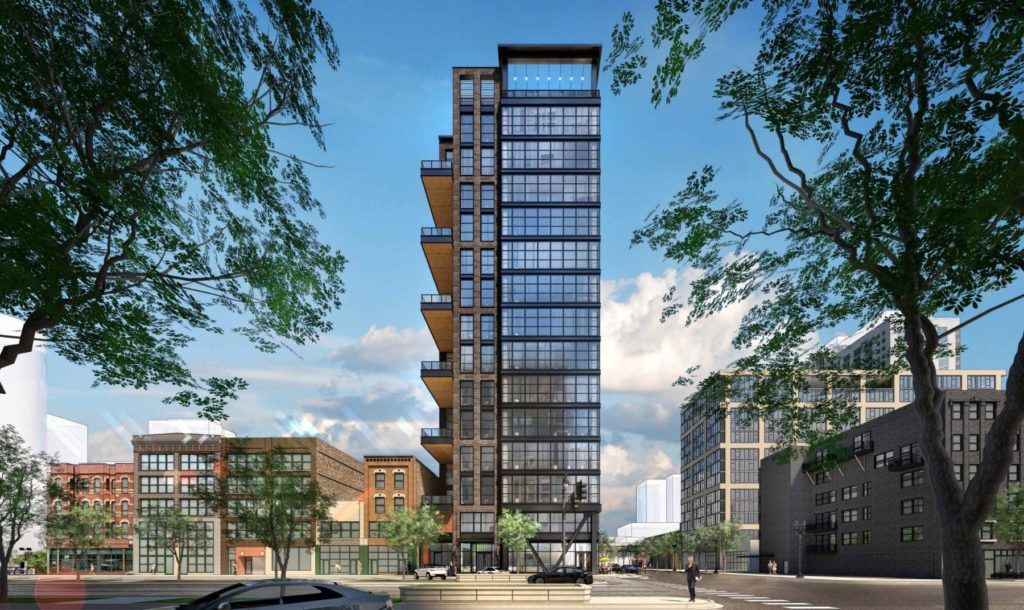 15-Story Mixed-Use Tower Proposed for 640 W Randolph in West Loop Gate ...