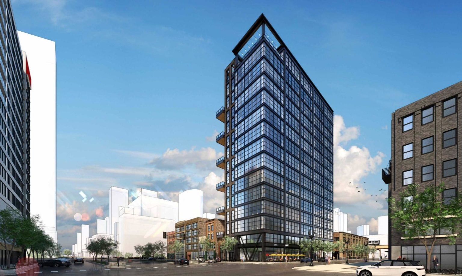 15-Story Mixed-Use Tower Proposed for 640 W Randolph in West Loop Gate ...