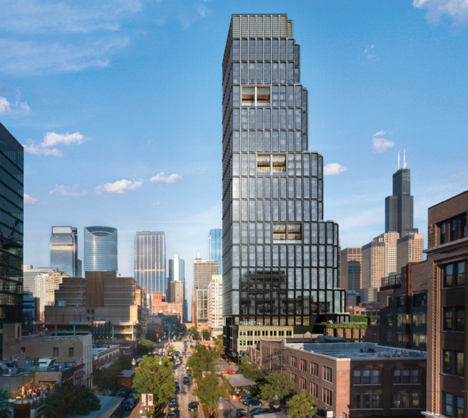 Updated Design Revealed for 725 W Randolph Street in Fulton Market ...