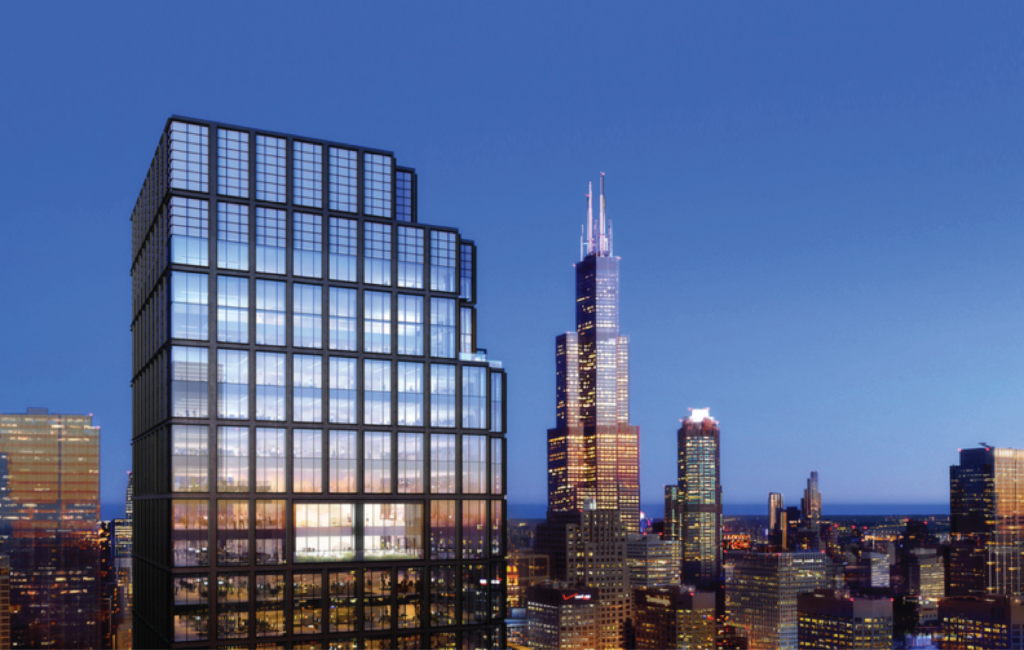 Updated Design Revealed for 725 W Randolph Street in Fulton Market - Chicago YIMBY