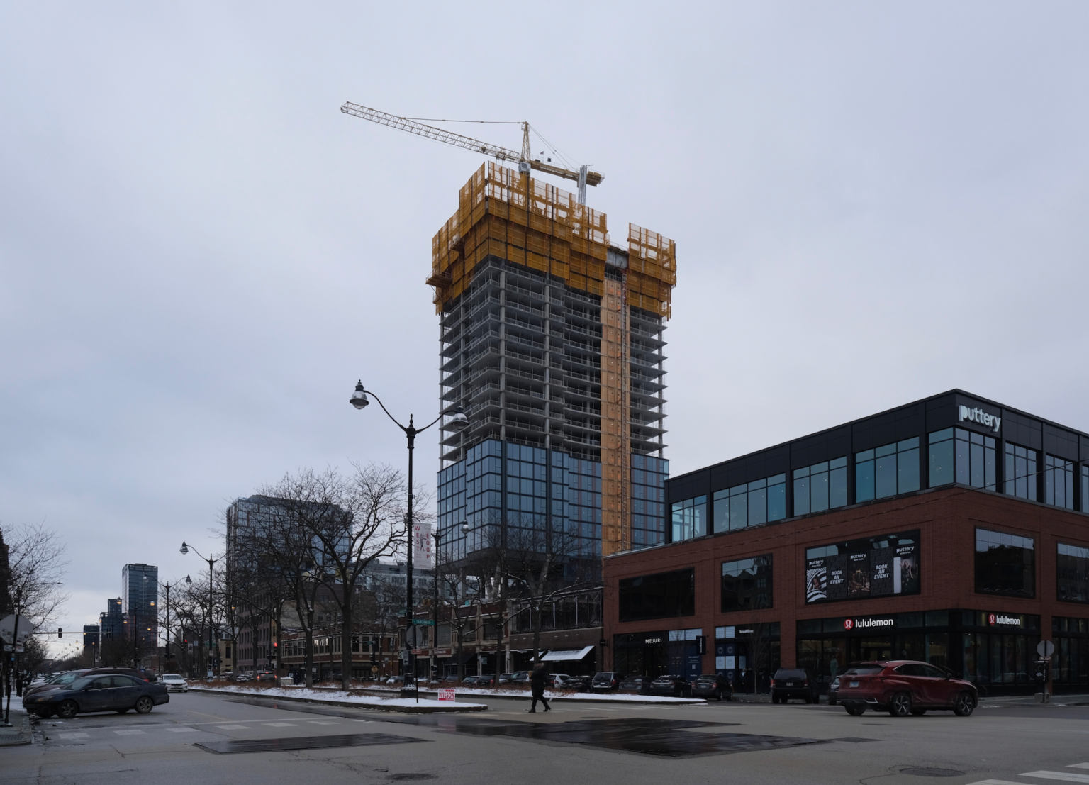 Superstructure Approaches Full Height for 160 N Morgan Street in Fulton ...