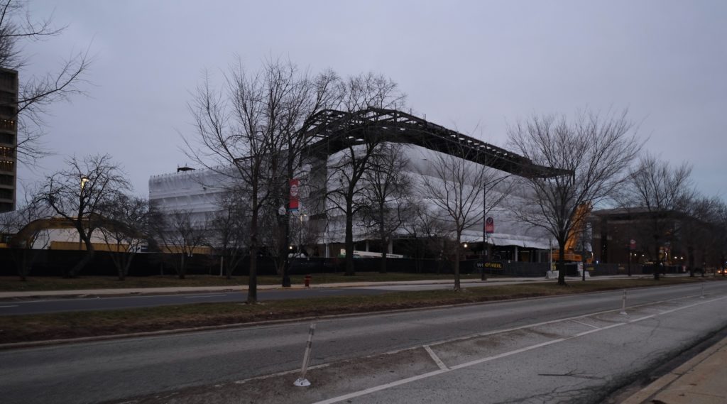 Steel Tops Out for UIC Computer Science Building in Little Italy ...