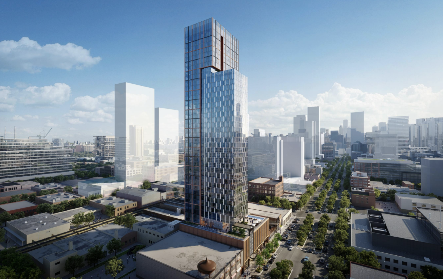 Plan Commission Approves Mixed-Use Tower At 1234 W Randolph Street in ...