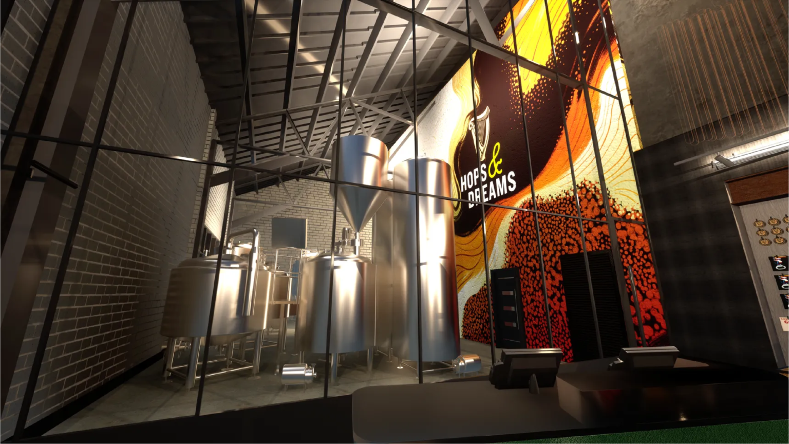 Guinness Open Gate Brewery Receives New Paint Job in Fulton Market ...