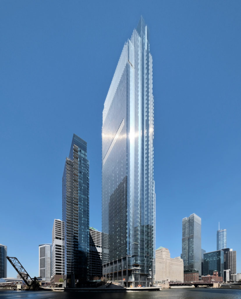 Final Touches and Landscape Work Seen at Salesforce Tower in River ...